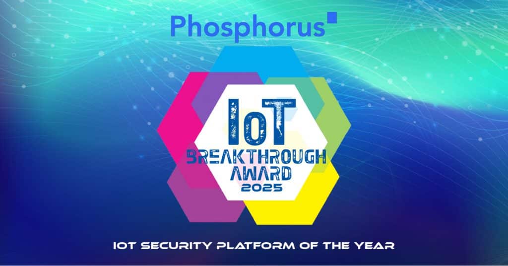 Phosphorus Recognized as IoT Breakthrough Award Winner - Phosphorus
